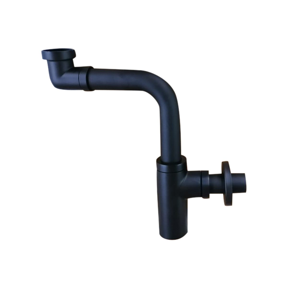 Siphon Space saving - Matt black — Furnified