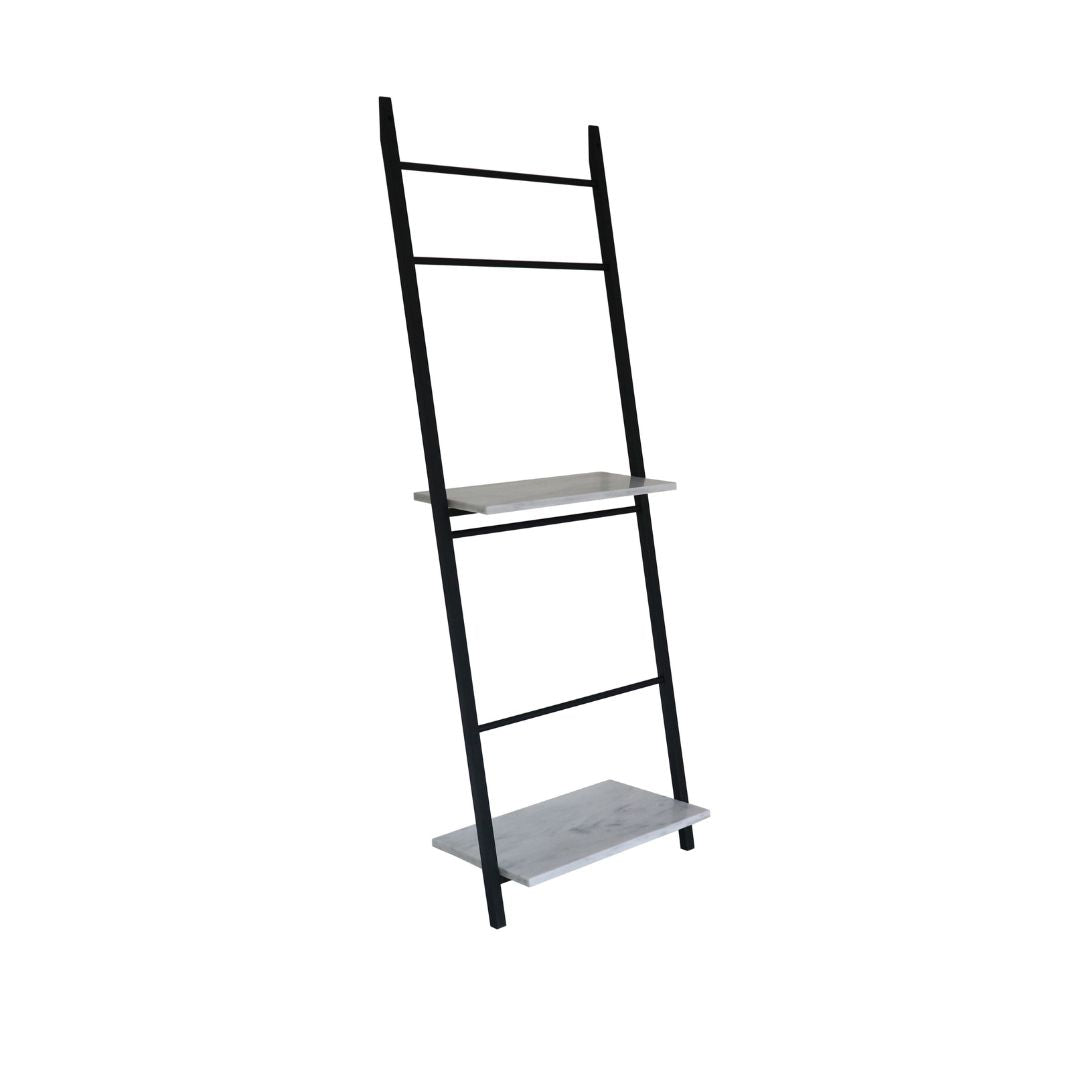 Kelly Wall Rack - White Marble — Furnified