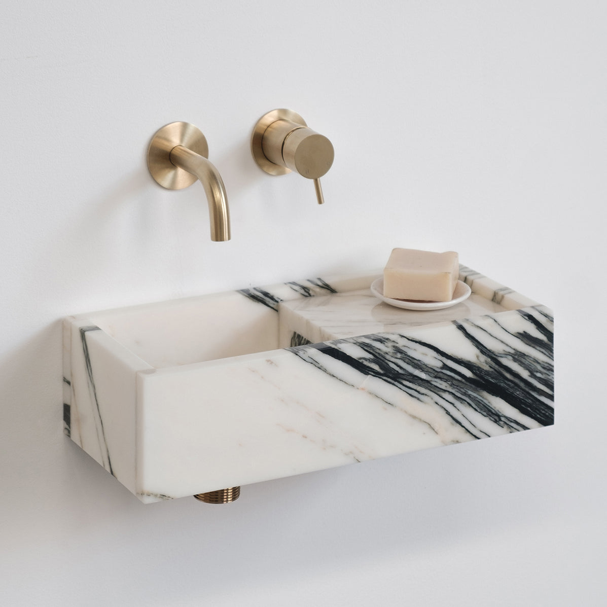 Naleya marble fountain | Blue/White Marble - Furnified