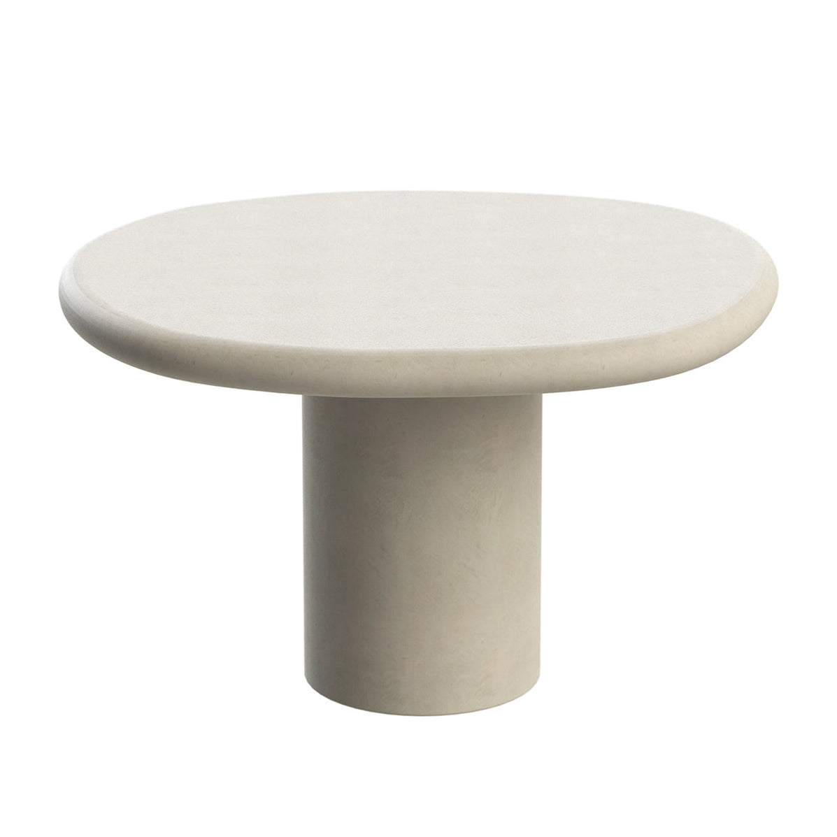 Trio Organic side table - Low - Soft Sand — Furnified