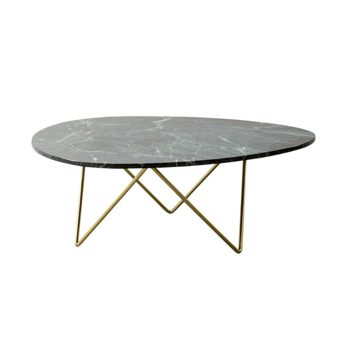 Groen Marmeren Salontafel - Richard | Furnified