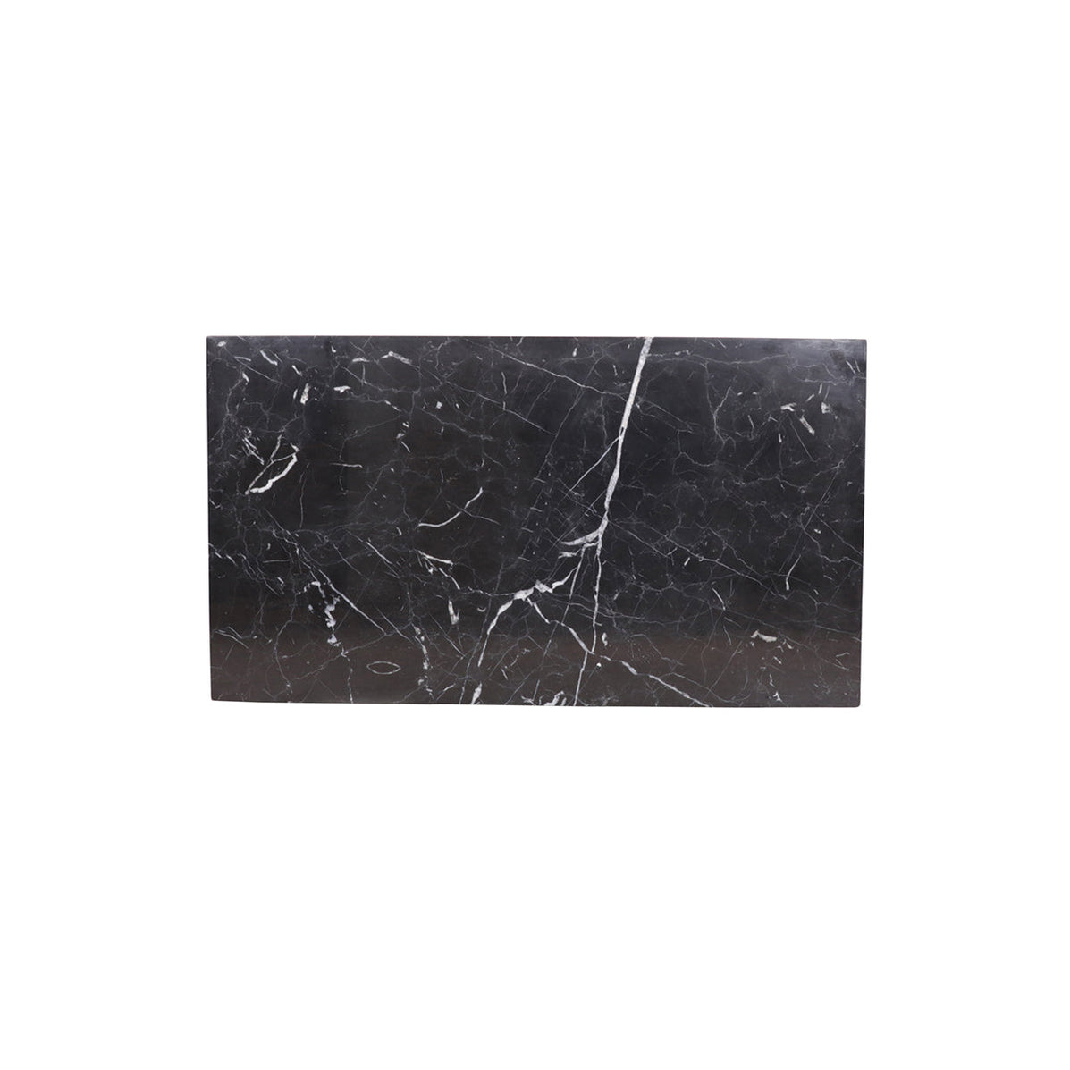 Marble washbasin plate Marcel - Black - 80cm — Furnified