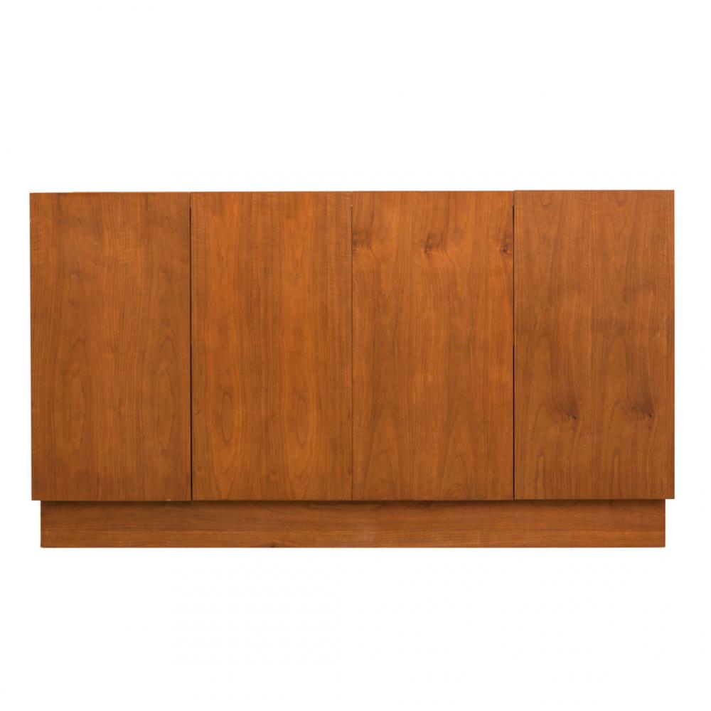 Mid-Century Bathroom Furniture Felix - Walnut - 150 cm — Furnified