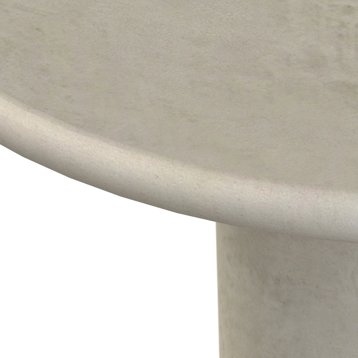 Hector organische mortex look eettafel - Ovaal - Microskin — Furnified